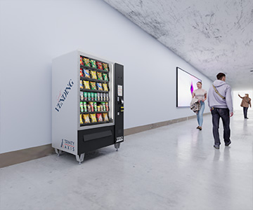 TRIO Plus | Large Capacity Smart Vending Machine | Trinity Axis