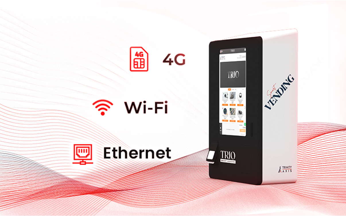 TRIO Compact | Wall Mountable Mini Vending Machine | Trinity Axis