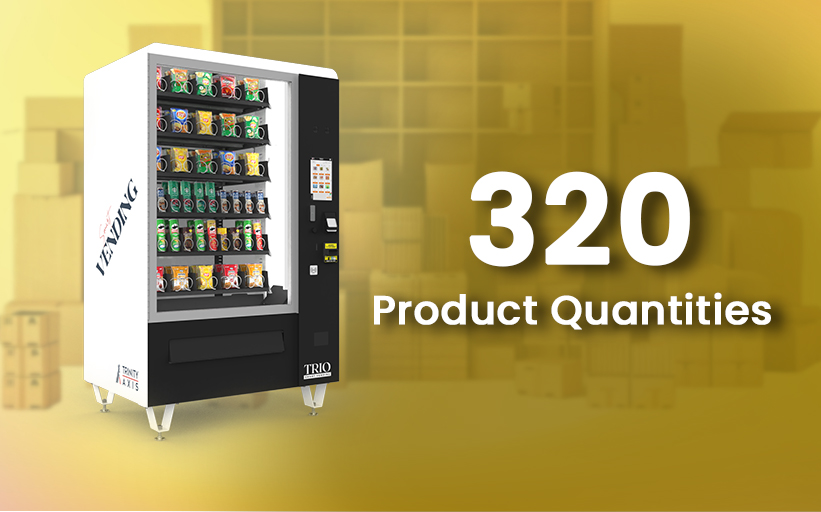 TRIO Plus | Large Capacity Smart Vending Machine | Trinity Axis