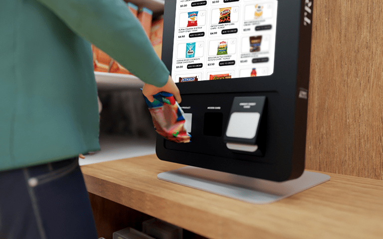 TRIO Kiosk | Smart Micro Market Kiosk | Self-Ordering QSR Kiosk
